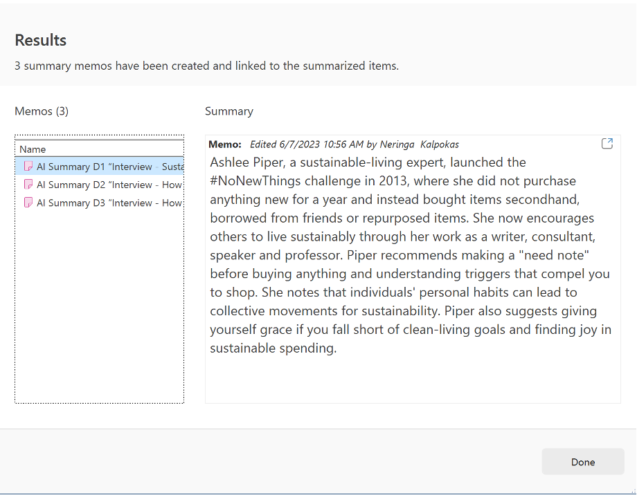 AI Summaries for Large Data Sets | Guide, Coding & Insight - ATLAS.ti