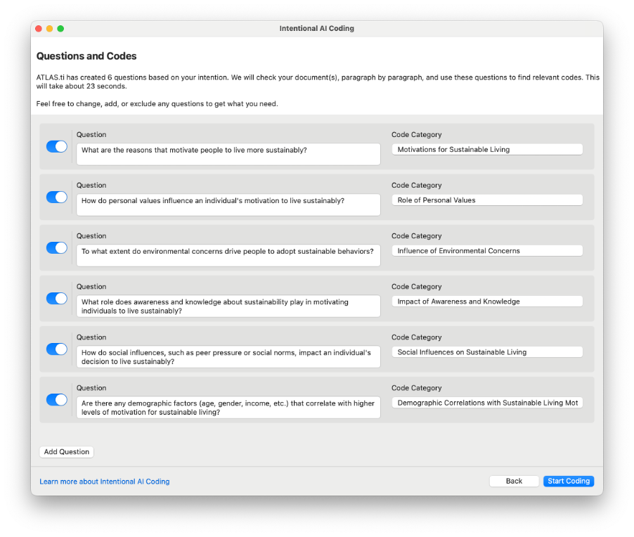 Get the most relevant insights with Intentional AI Coding - ATLAS.ti